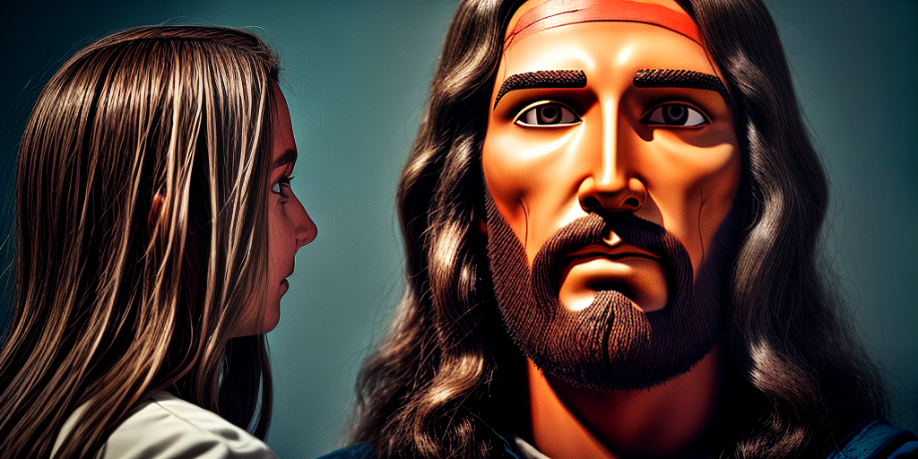 face to face with Jesus