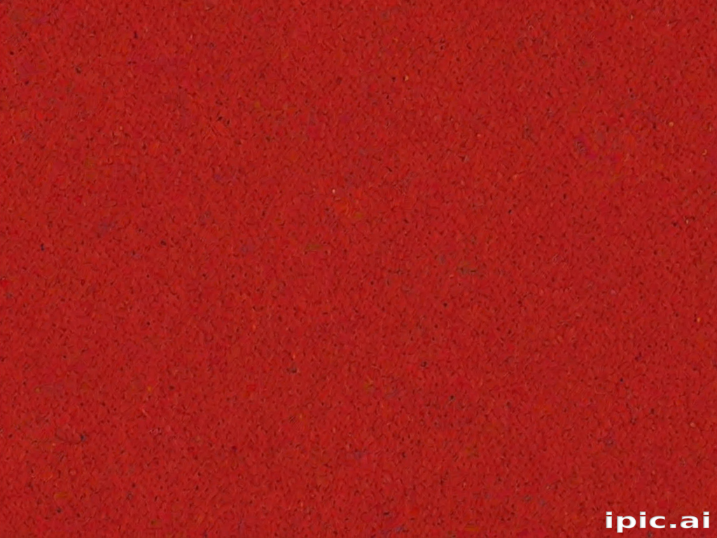 Vibrant Red Background with Subtle Texture Perfect for Creative Projects.