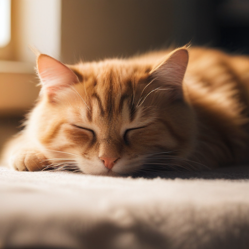 Sleeping cat