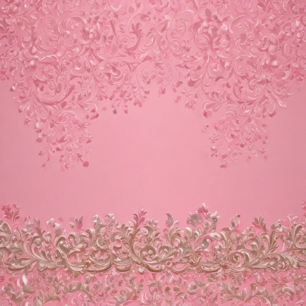 Delicate Pink Floral Patterns Adorning a Soft Elegant Background Design