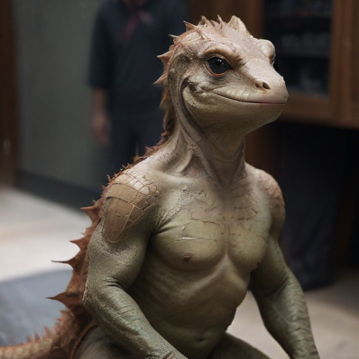 mark zuckerberg as a half lizard