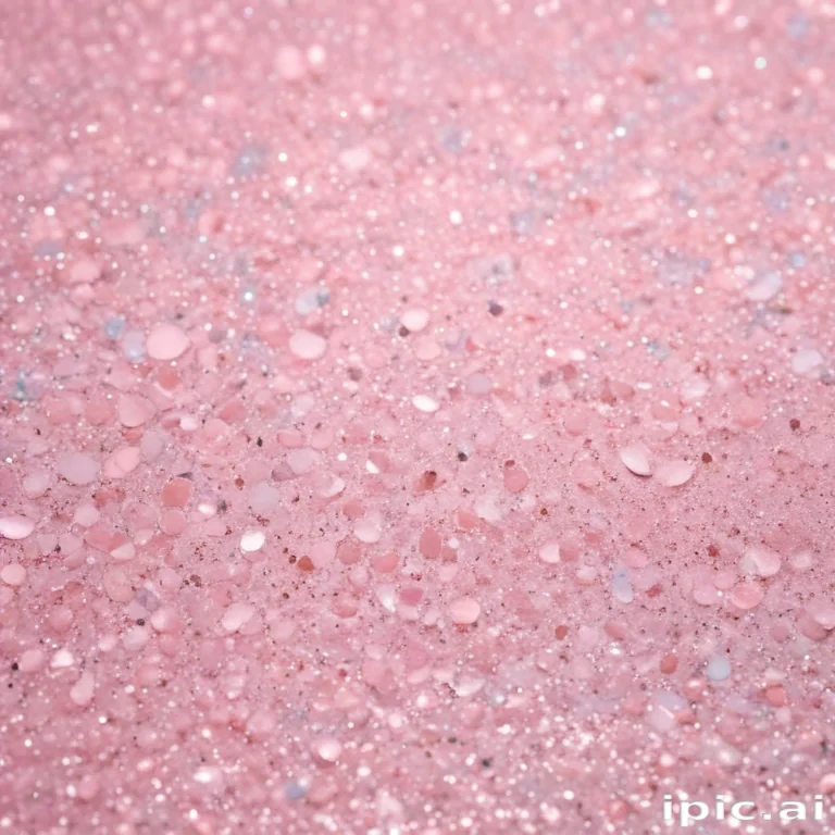 Shimmering Pink Glitter Texture Sparkling Under Soft Light in Close-Up