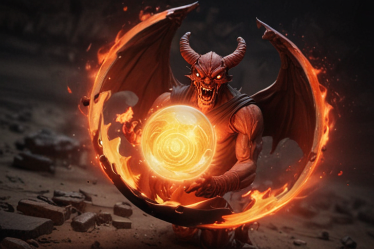 A move style demon power ball