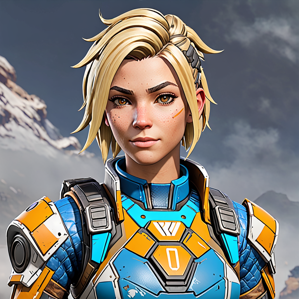 Apex legends wattson blonde hair