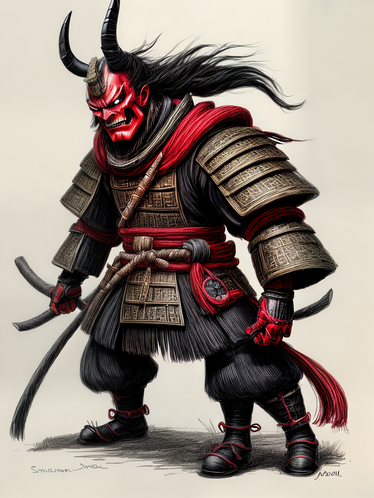 Samurai demon