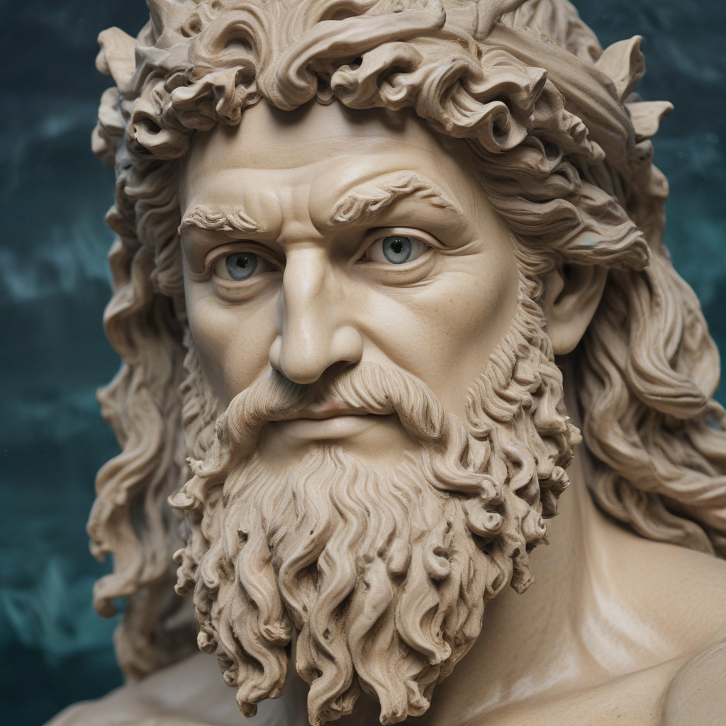 Poseidon face