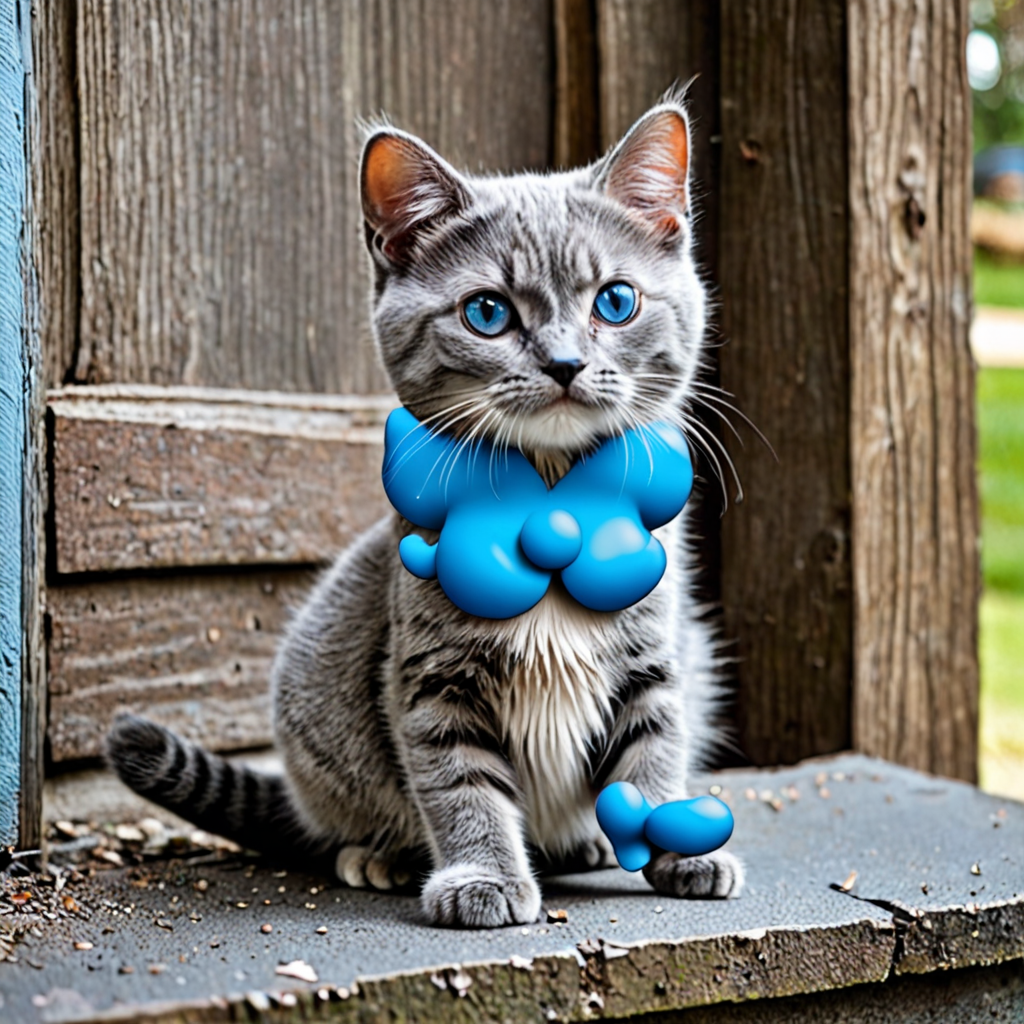 Smurf cat