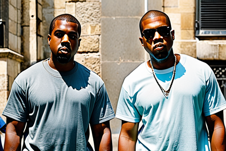 kanye west and jayz in paris