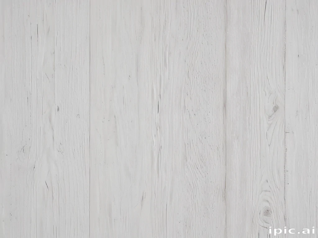 Light and Airy White Wooden Texture Ideal for Minimalist Design Aesthetics.