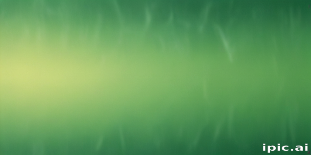 Calm and Serene Abstract Background Featuring Shades of Green and Yellow