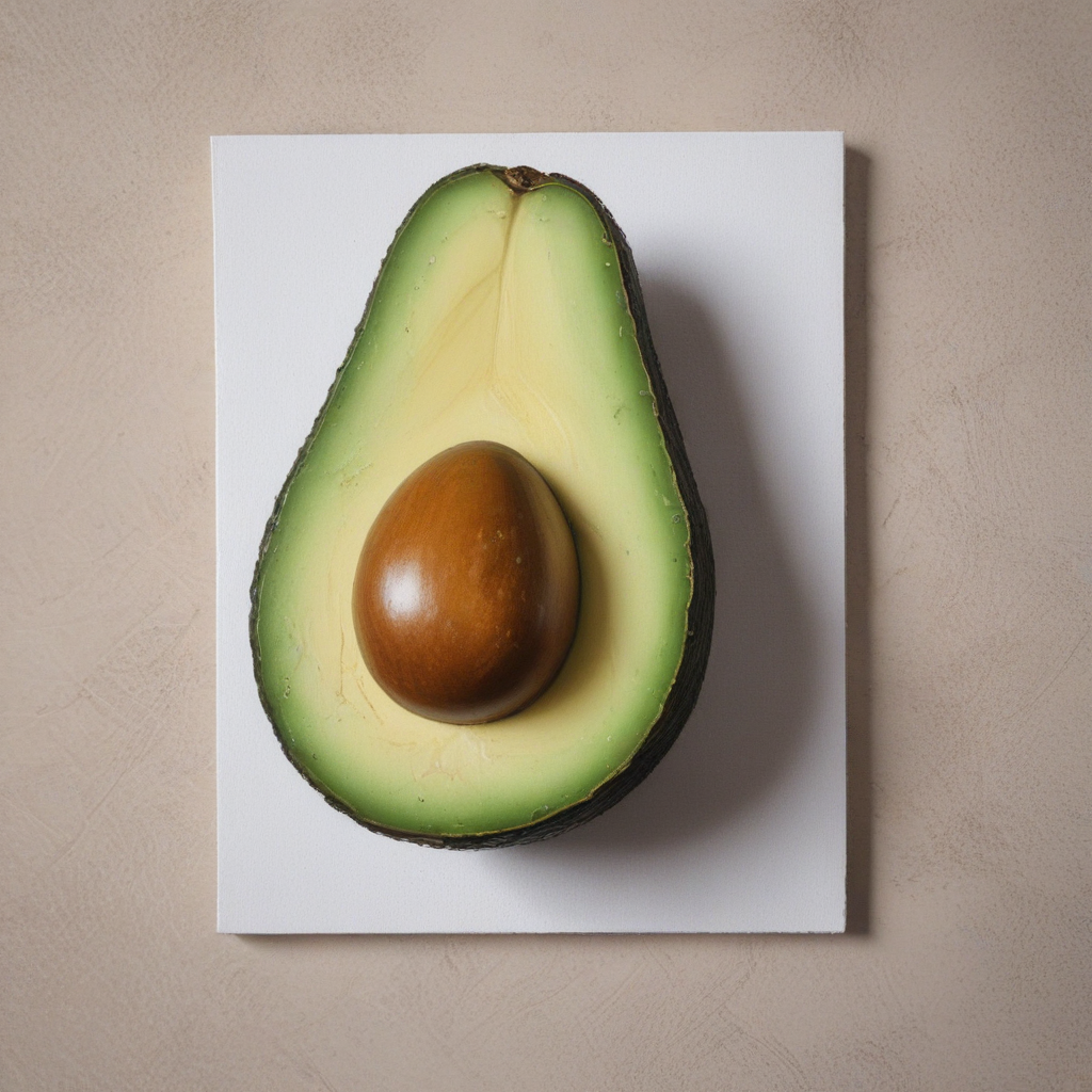 avocado painting