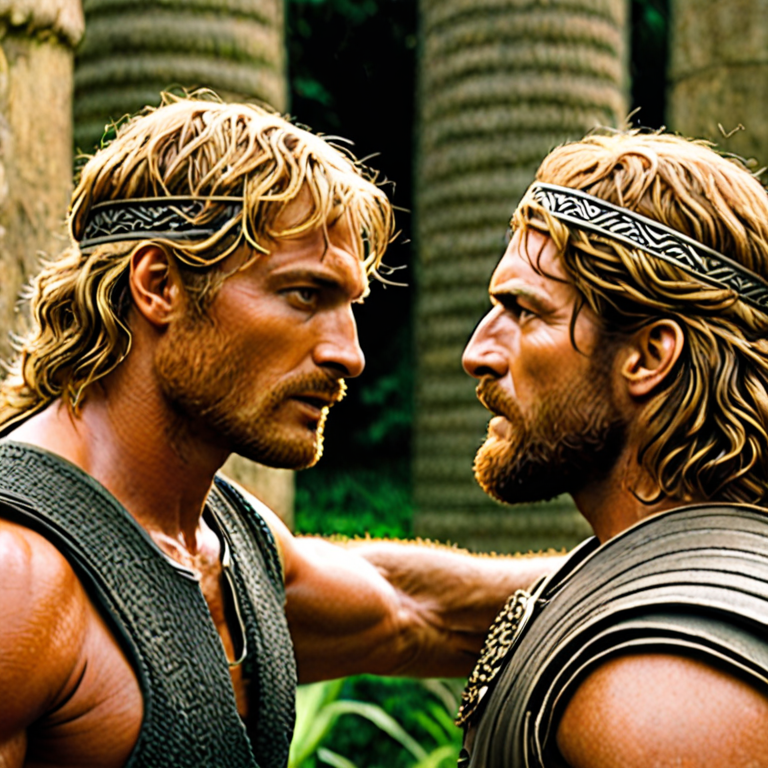Iolaus against Gilgamesh