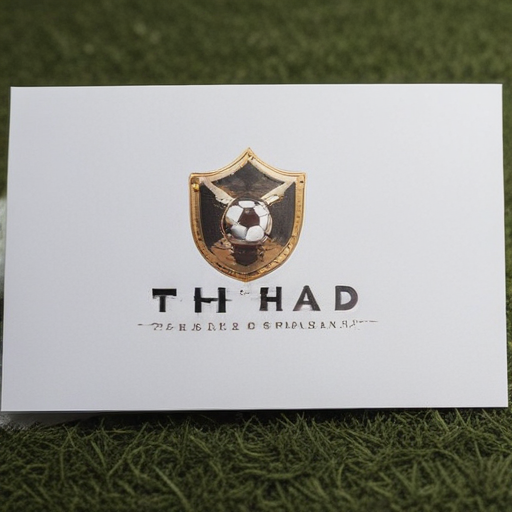 Logo de football pour le club sportif "ITIHAD BADRIAN"