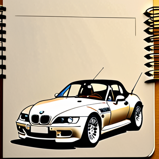 bmw z3 sketch