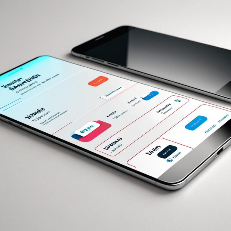 3d math web design layout sleek colorful interface white background