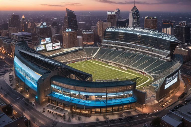 redesign the philadelphia eagles stadium