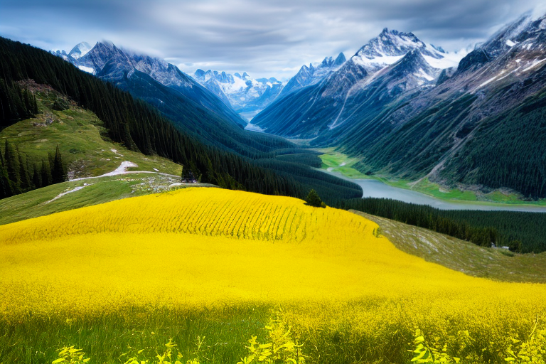 HIGH QUALITY, florest landscape (professional camera photo),