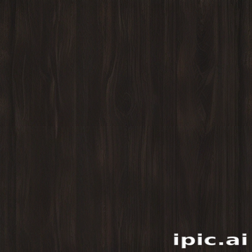 Dark Wood Texture with Subtle Grain Patterns for Elegant Design Projects