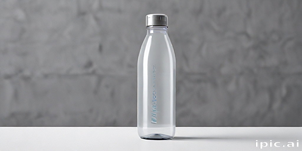 Stylish and Sleek Reusable Water Bottle Designed for Everyday Hydration ...