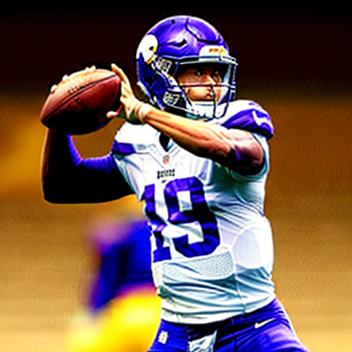 Quarterback Josh Dobbs in Minnesota Vikings