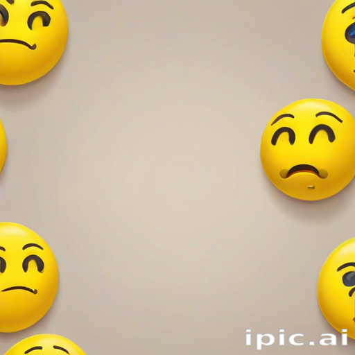 Exploring a Range of Emotions Through Colorful and Expressive Emoji Faces