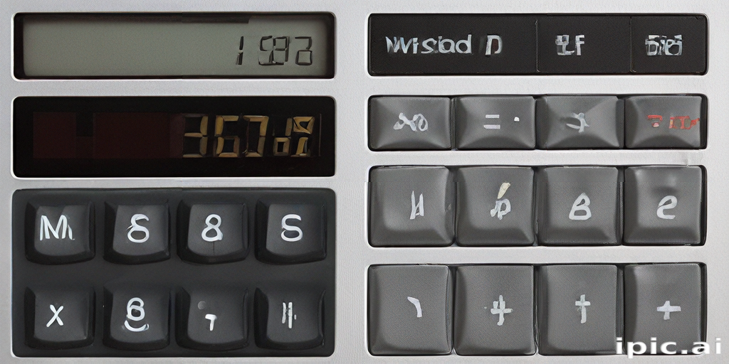 Unique Calculator Design Featuring Multiple Display Screens and ...