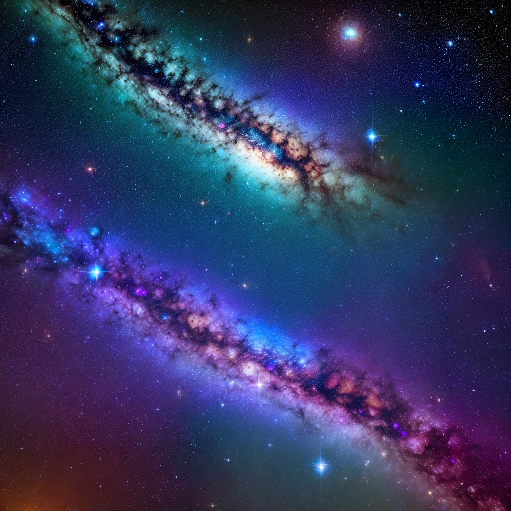 Galactic Wonders: Create celestial-themed products with stars, planets ...