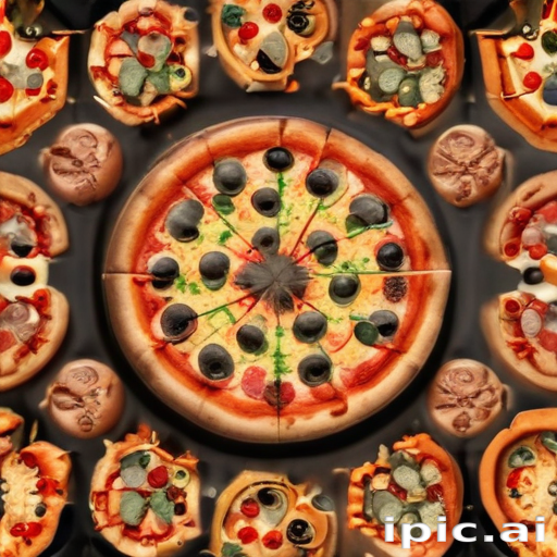 A Colorful Array of Delicious Pizzas with Various Toppings and Styles.