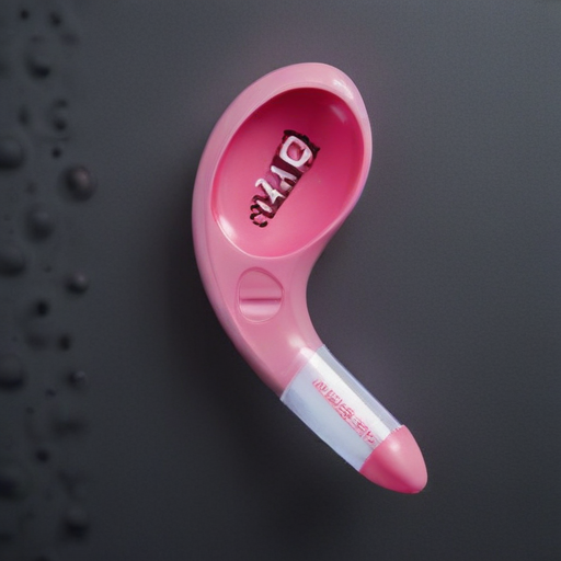 Unique Pink Tool with a Curved Design and Textured Surface for Various Uses