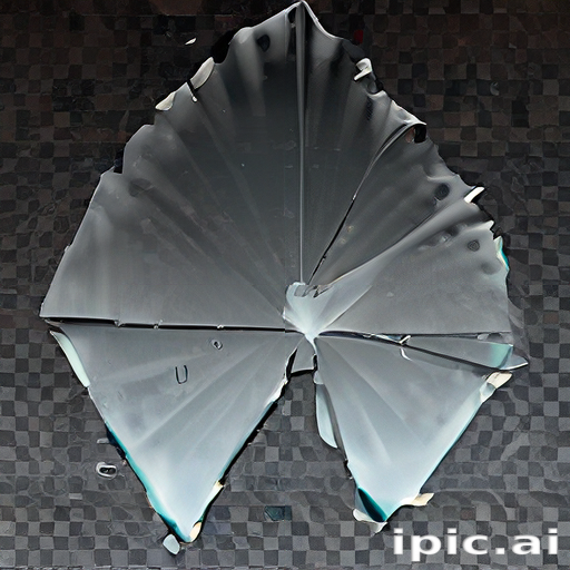 Intricate Reflection of Shattered Glass with Unique Geometric Patterns ...