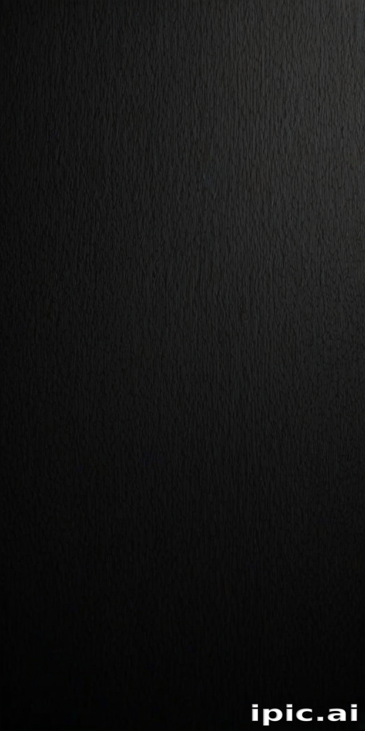 Solid Black Texture Background with Subtle Patterns and Depth Variation