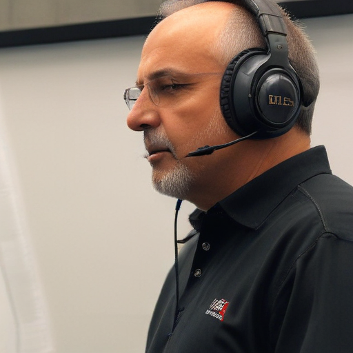 Al Avila with sketch's headset