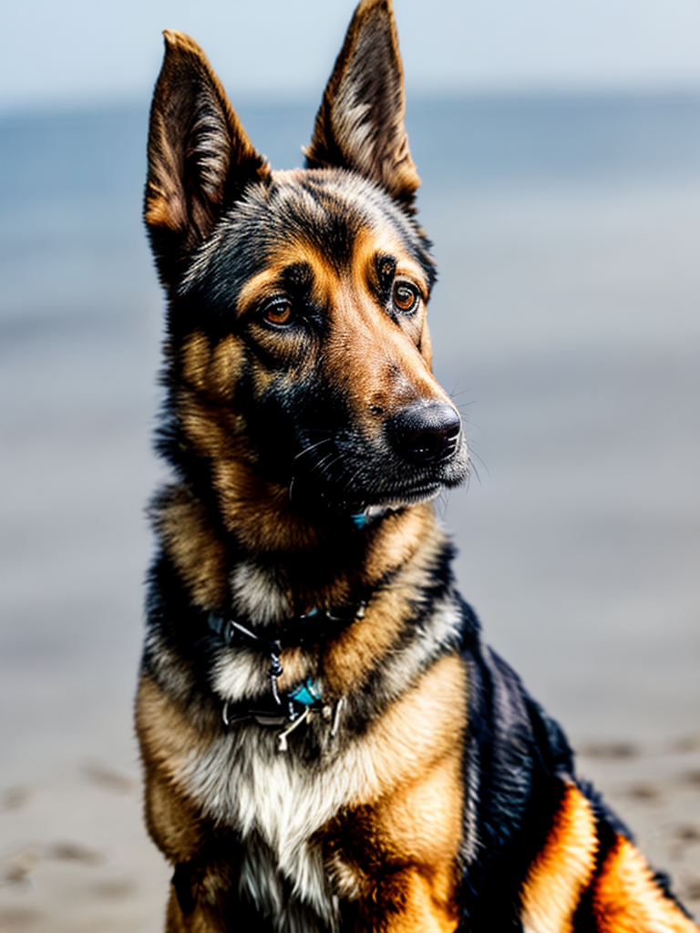 a german shepard