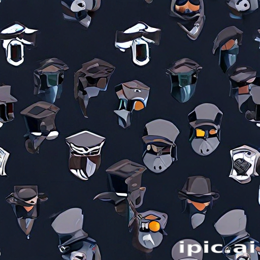 A Diverse Collection of Stylized Masks and Headgear in Various Designs.