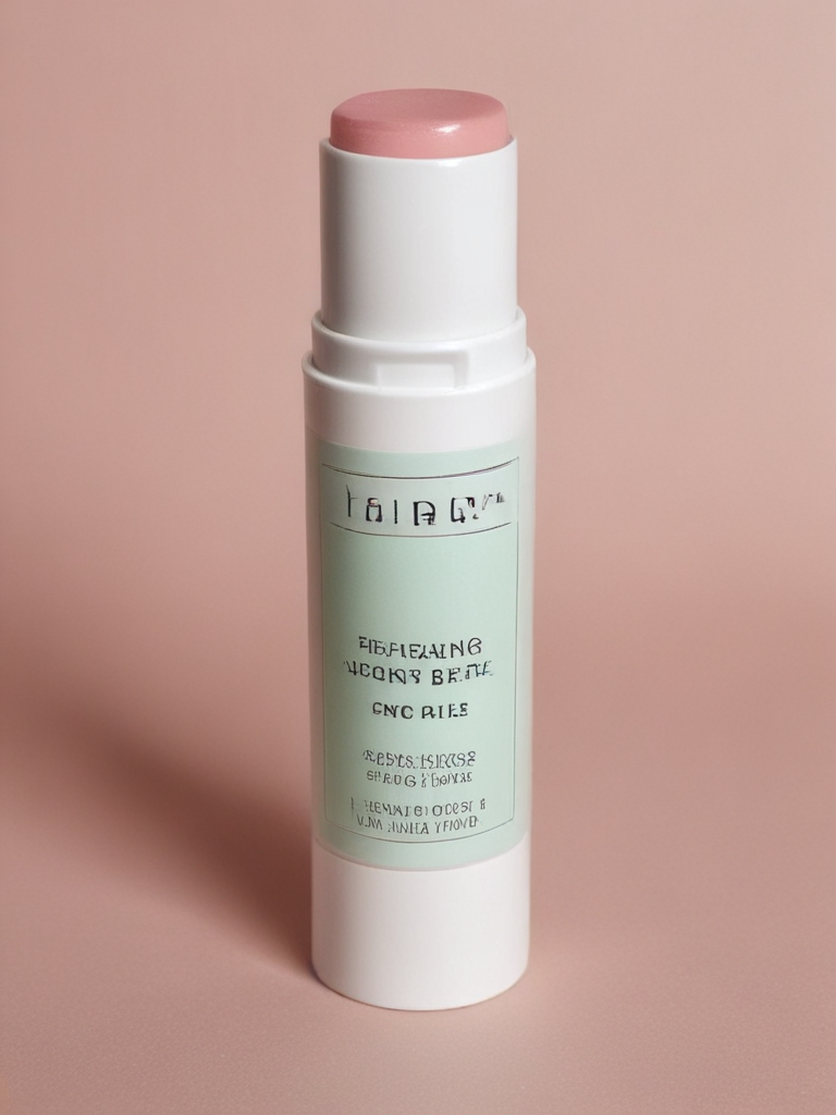 Radiant Beauty: A Close-Up of a Luxurious Skincare Stick Product