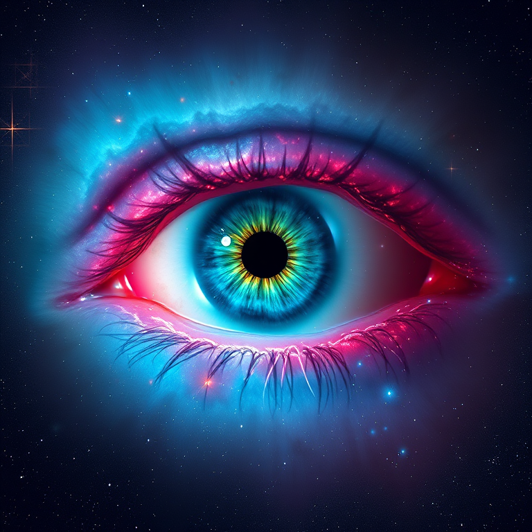 Cosmic Eye: A Glimpse into the Universe's Mystical Depths and Wonders