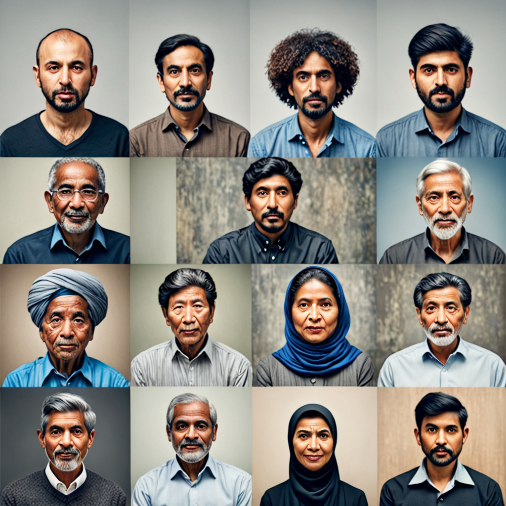 People from different countries