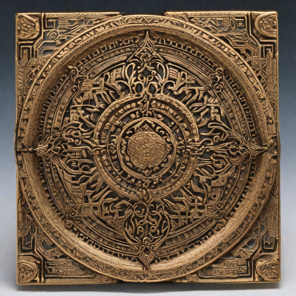 Ancient, Bagan, culture, metallic, Keychain, traditional, pattern, motifs,