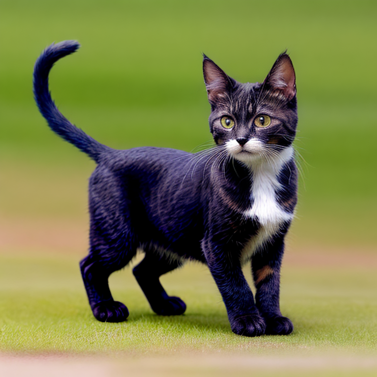 A very bt cat