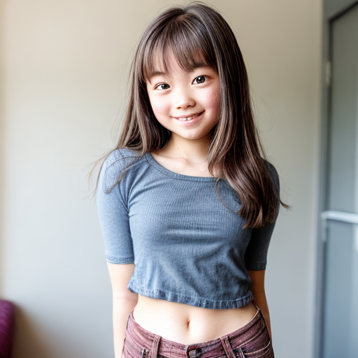 Cute short stacked girl