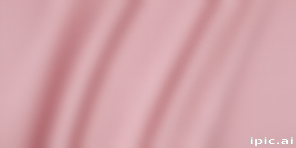 Soft Pink Fabric with Gentle Waves and Subtle Texture Background Design