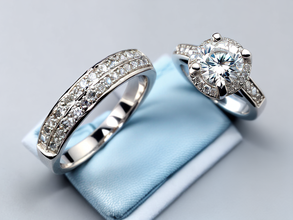 diamond ring,silver backgraund