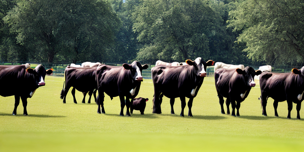 Cows dancing