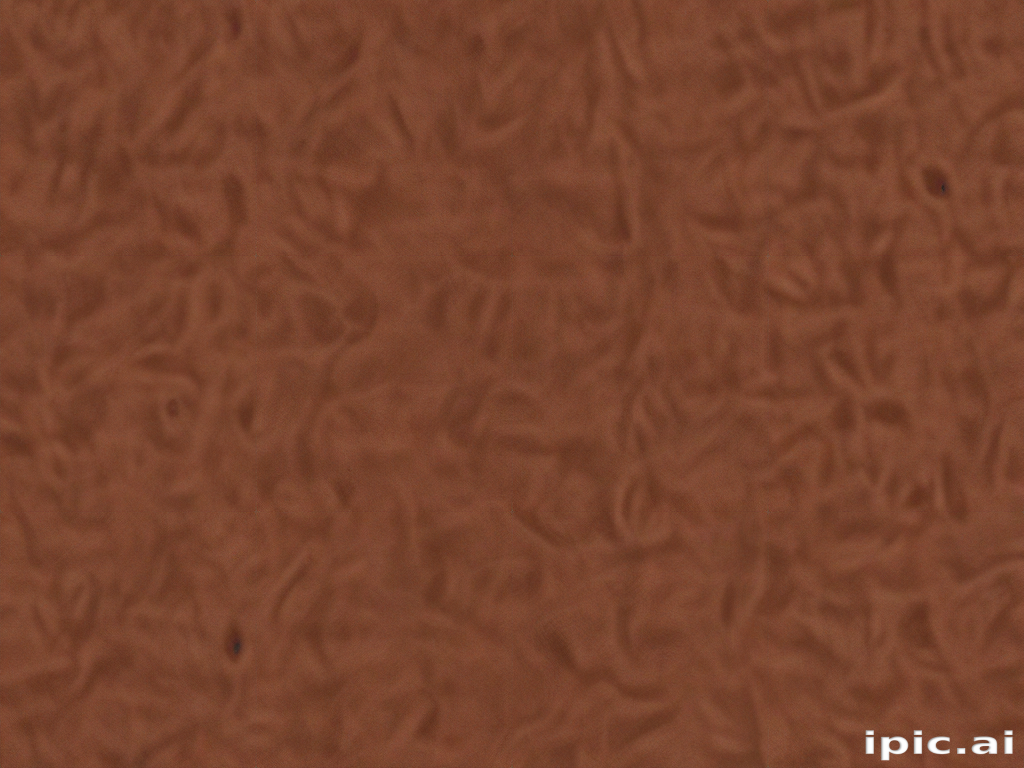 Abstract Texture of Warm Brown Surface with Subtle Patterns and Depth