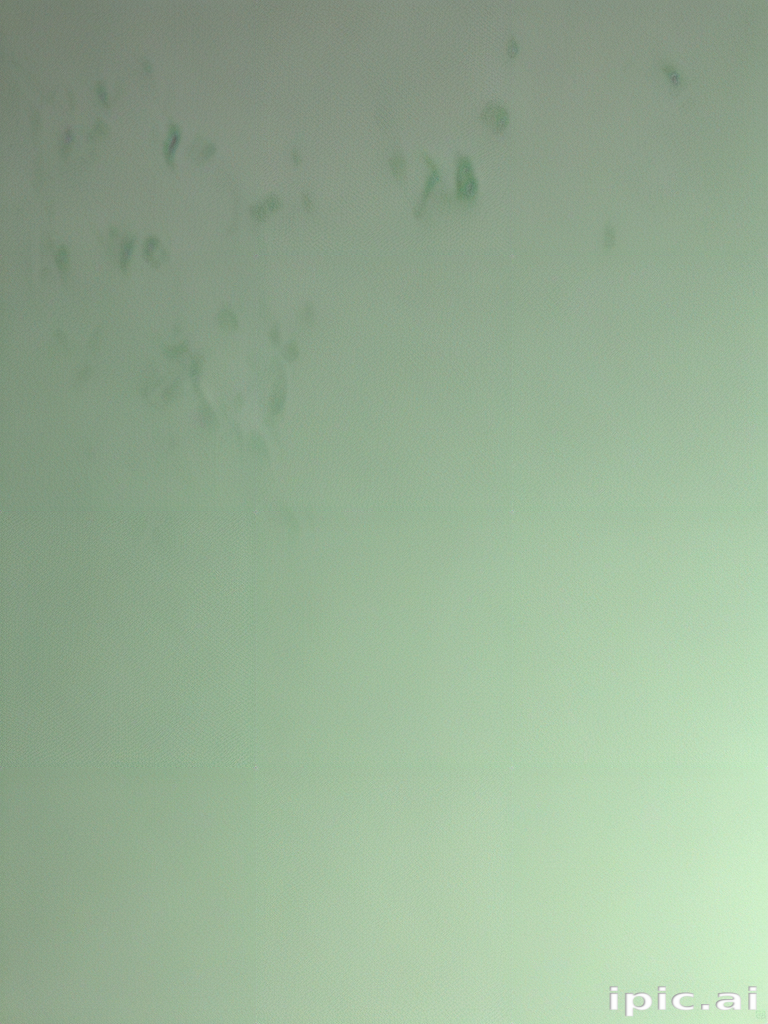 Abstract Green Background with Subtle Textures and Soft, Diffused Light