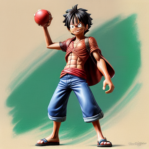 Monkey D. Luffy detailed image