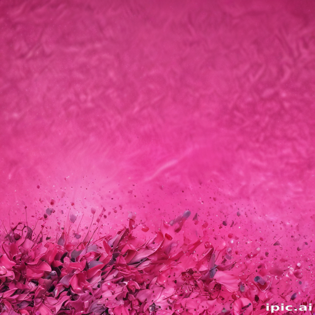 Vibrant Pink Floral Texture Blending with Soft Abstract Background Colors