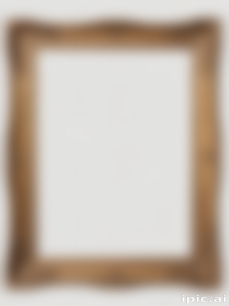 A Beautifully Crafted Vintage Frame Ready for Your Favorite Artwork