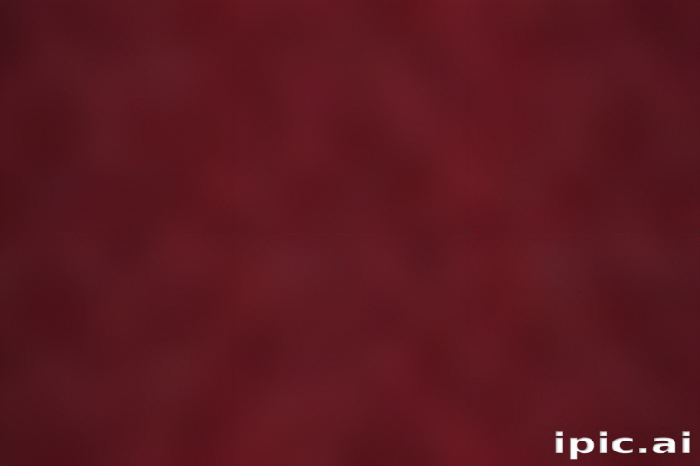 Abstract Background with Deep Red Color and Soft Textured Appearance