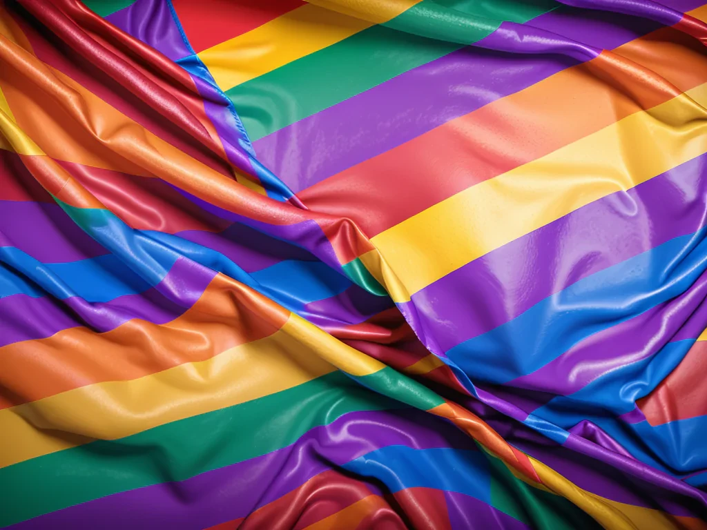 A Vibrant Display of Colors Celebrating Diversity and LGBTQ+ Pride ...